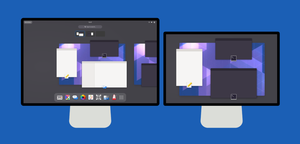 GNOME Shell 40 and multi-monitor – GNOME Shell & Mutter